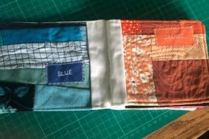 Baby Colour Book from Scraps - Scrap Fabric Love