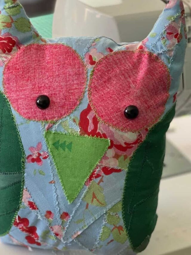 Scrap Soft Owl Toy {With Tutorial and Templates!} Story - Scrap Fabric Love