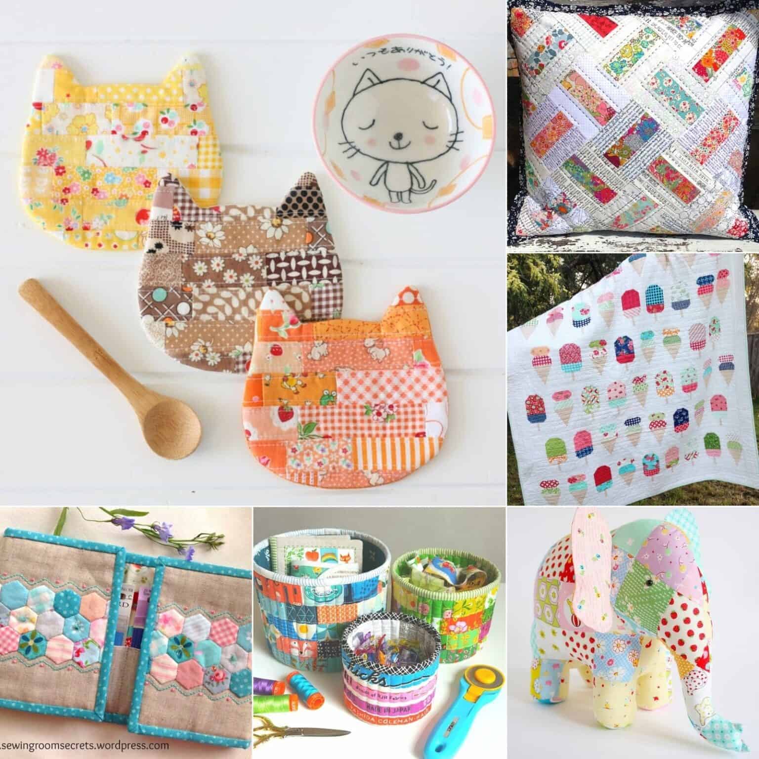 17 Scrap Fabric Friendly Sewing Patterns On Etsy