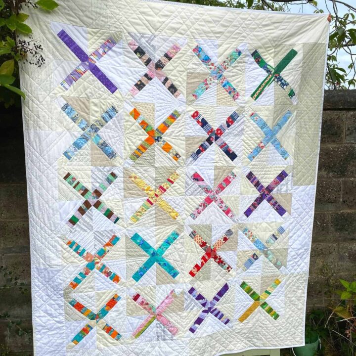 How to use Fleece for Quilt Backing - Scrap Fabric Love