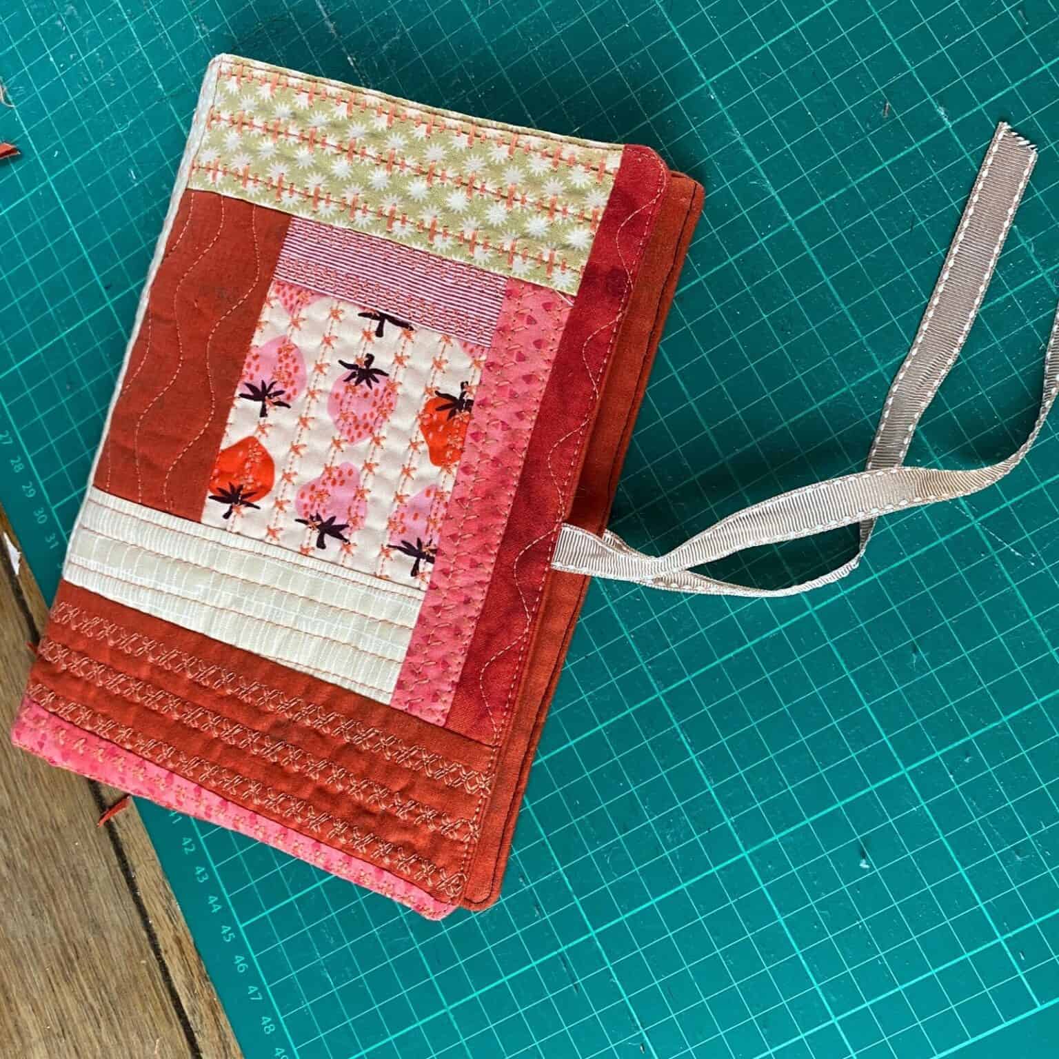 How to Make a Quilted Journal Cover - Any Size! - Scrap Fabric Love