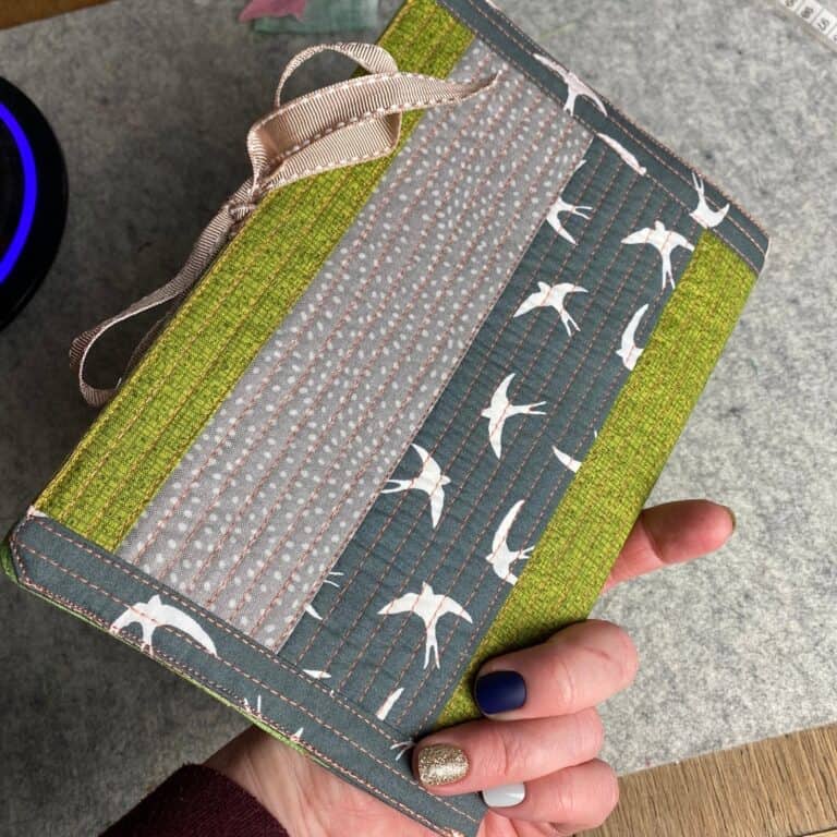 How to Make a Quilted Journal Cover - Any Size! - Scrap Fabric Love