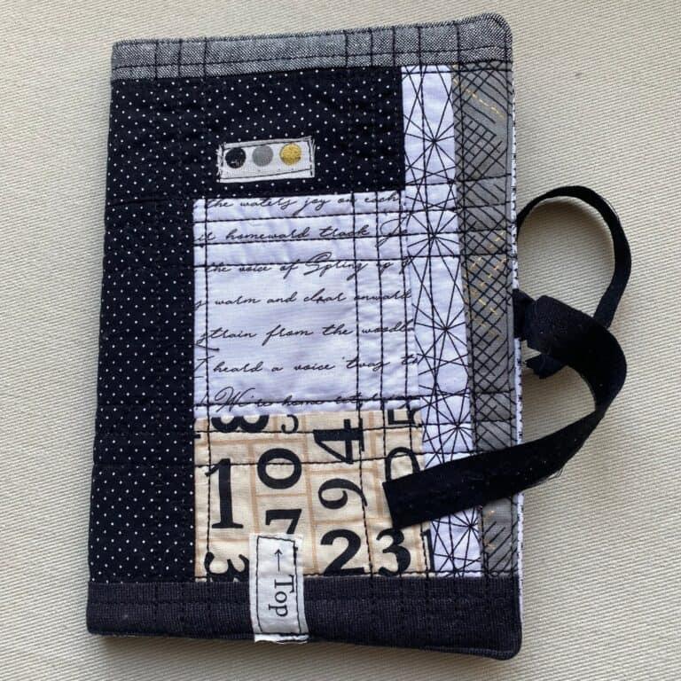 How to Make a Quilted Journal Cover - Any Size! - Scrap Fabric Love