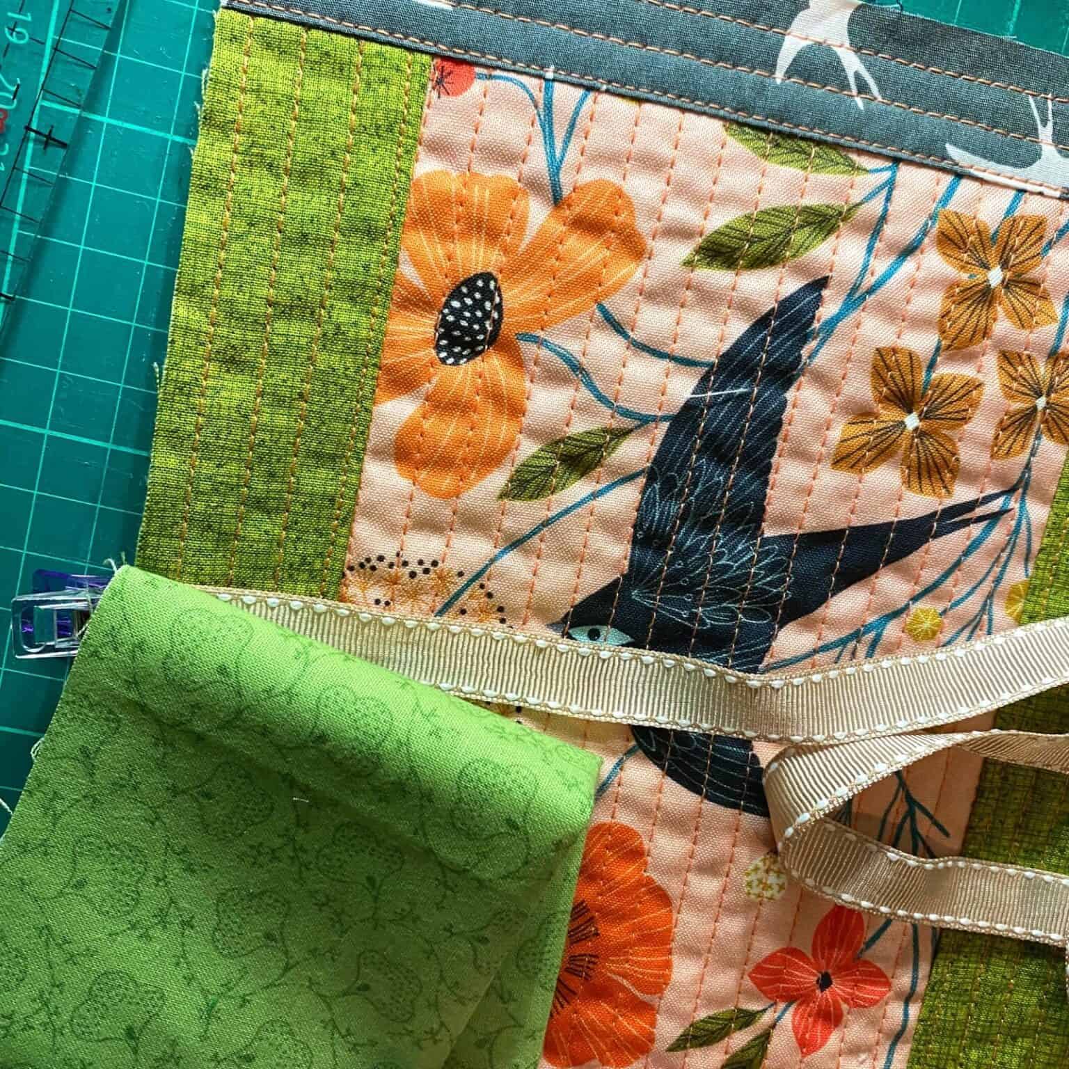 How to Make a Quilted Journal Cover - Any Size! - Scrap Fabric Love