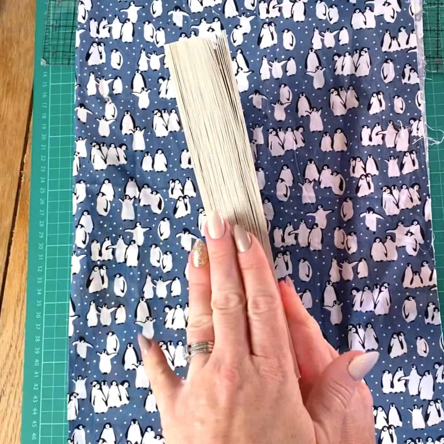 Easy Drawstring Fabric Gift Bag - No Measuring! - Scrap Fabric Love