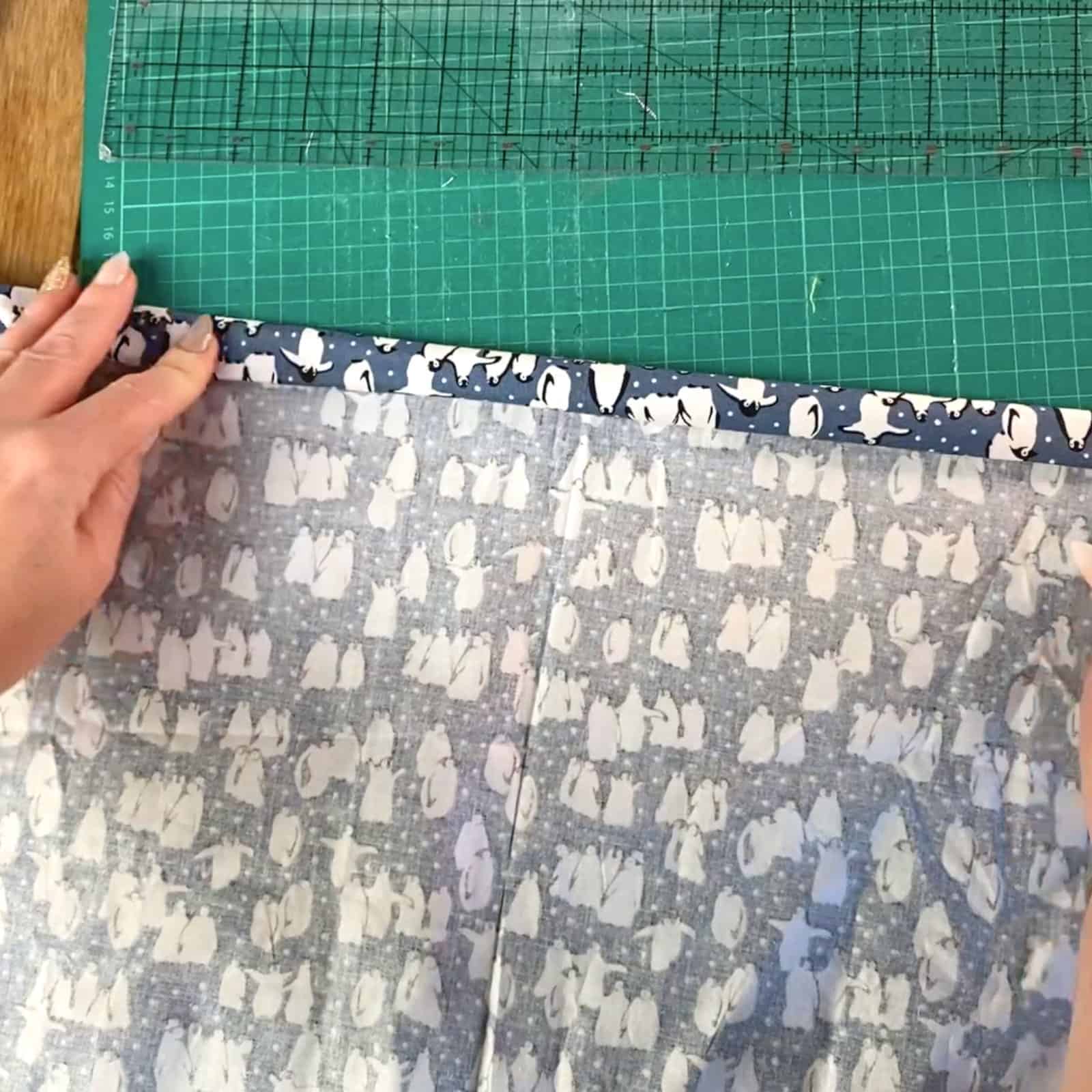 Easy Drawstring Fabric Gift Bag - No Measuring! - Scrap Fabric Love