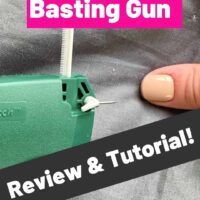 MicroStitch Basting Gun for Quilts - Review & Tutorial - Scrap Fabric Love