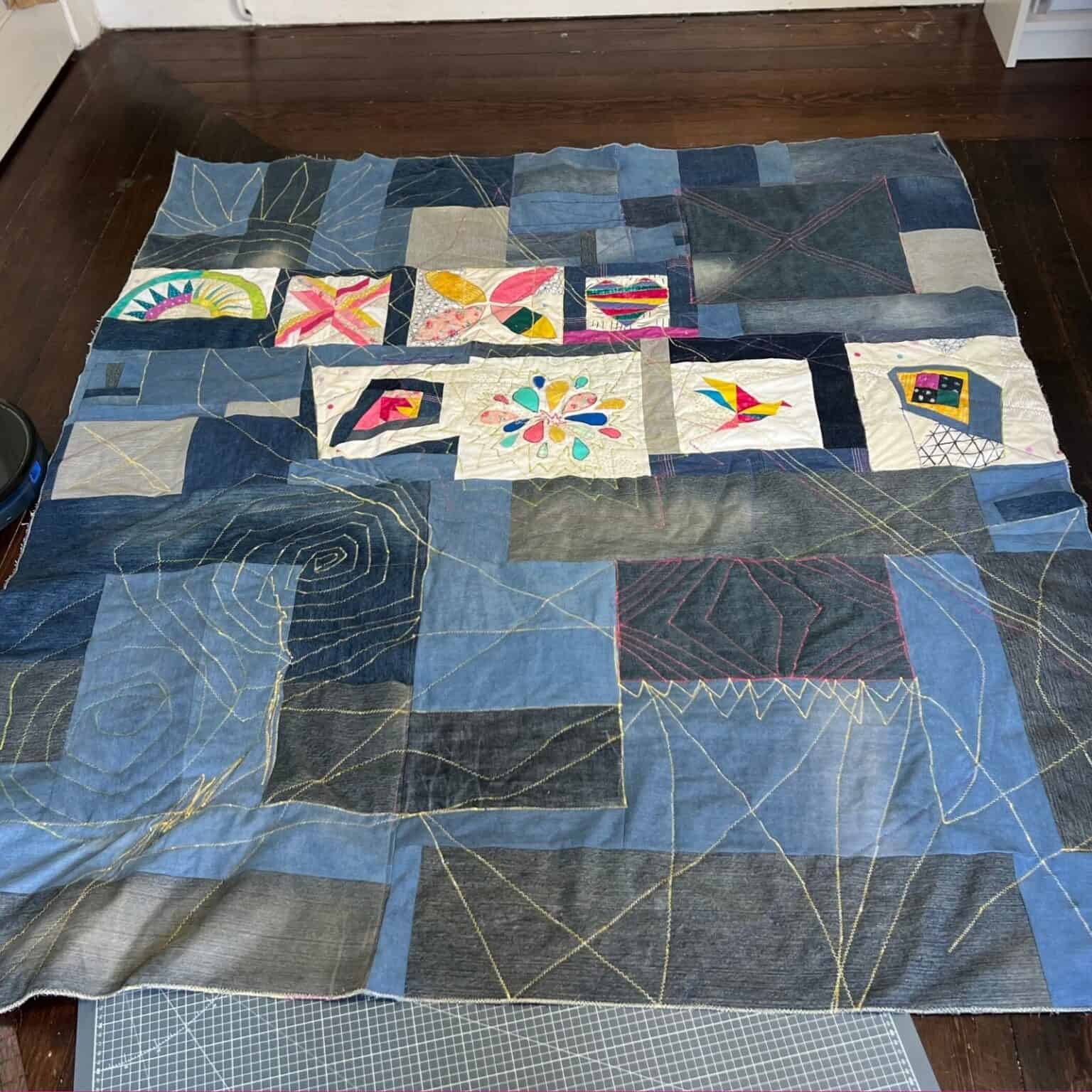 My Worst Quilt Ever! Quilting Mistakes & Learning when to stop!