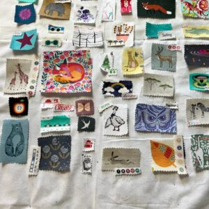 Free I Spy Quilt Tutorial (Easy Raw Edge Applique)