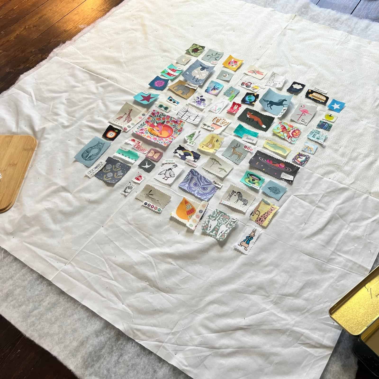 Free I Spy Quilt Tutorial (Easy Raw Edge Applique)