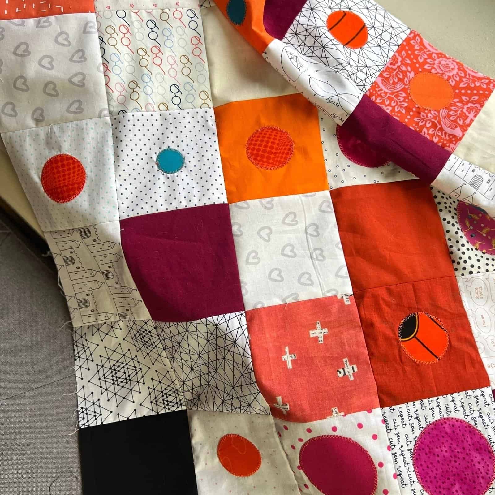 Making a Weight Loss Quilt - A habit tracker in Quilt form!