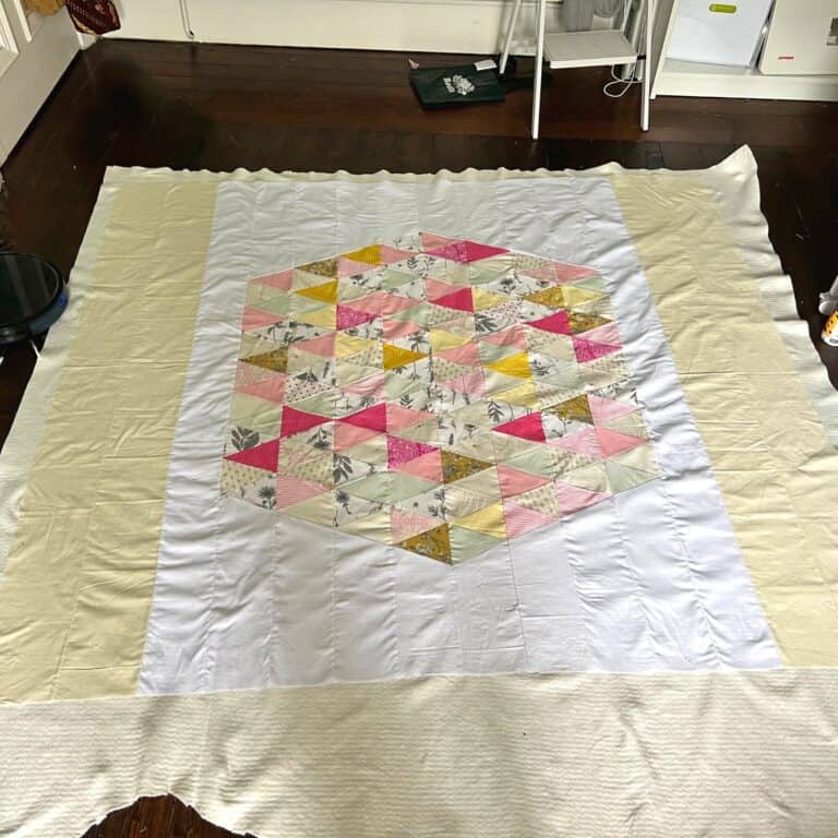 Making a Quilt without a Pattern - My Triangle Madness Quilt!