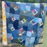 25+ Modern Scrap Quilt Patterns - Scrap Fabric Love