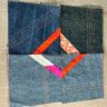 Fun Denim Quilt Blocks (Use your binding scraps for these QAYG Blocks!)