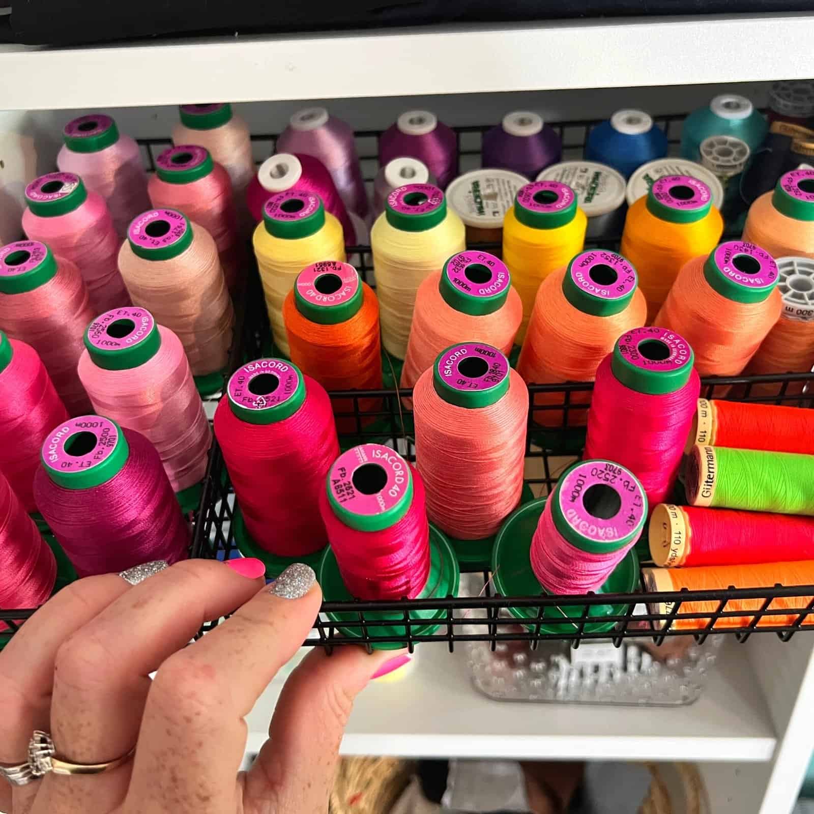 14 Fun & Pretty Fabric Storage Ideas - Scrap Fabric Love