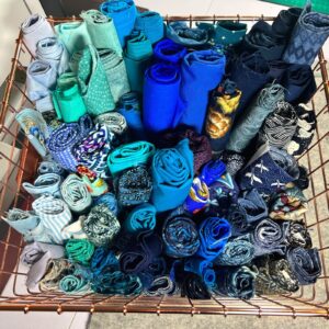 14 Fun & Pretty Fabric Storage Ideas - Scrap Fabric Love