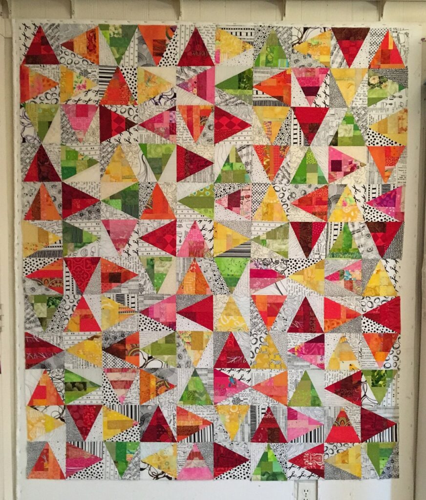 25+ Modern Scrap Quilt Patterns - Scrap Fabric Love