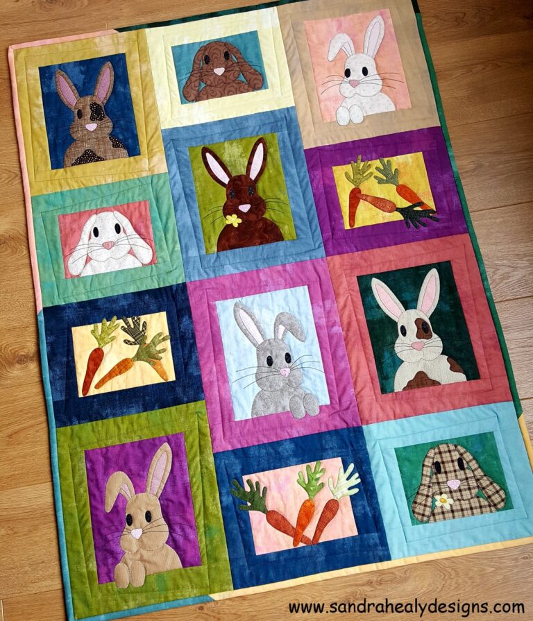 21 + Gorgeous Applique Baby Quilt Patterns - Scrap Fabric Love