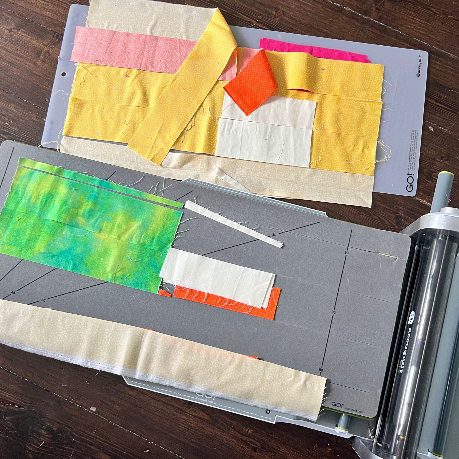 Hexagon Log Cabin Quilt Block - Easy Tutorial