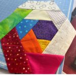 Hexagon Log Cabin Quilt Block - Easy Tutorial