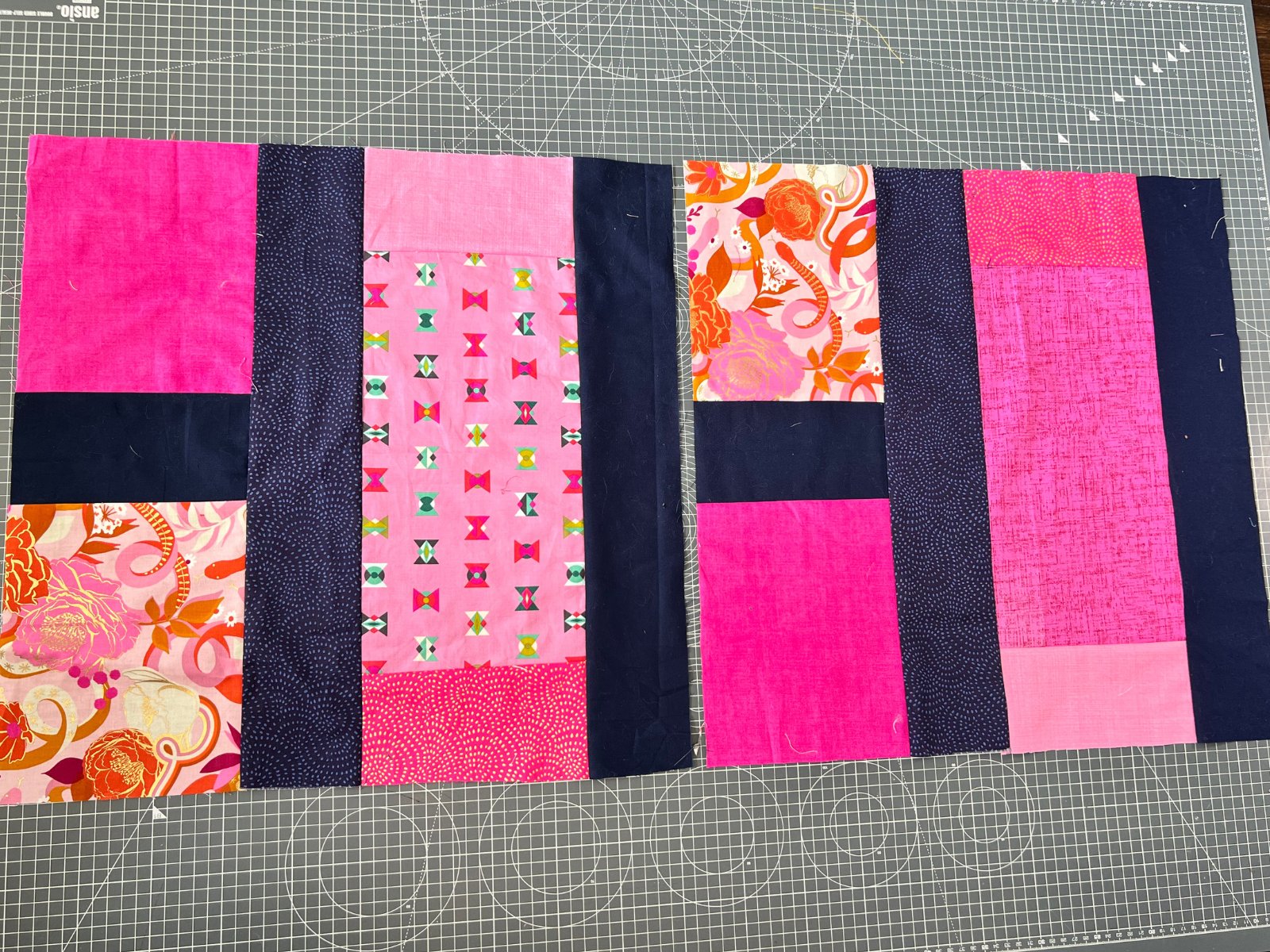 Big Scraps Quilt Block (Beginner Friendly Big Quilt Block)