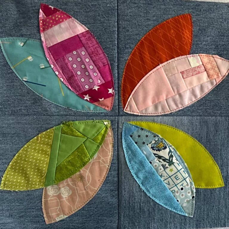 Easy Double Orange Peel Quilt Block! - Scrap Fabric Love