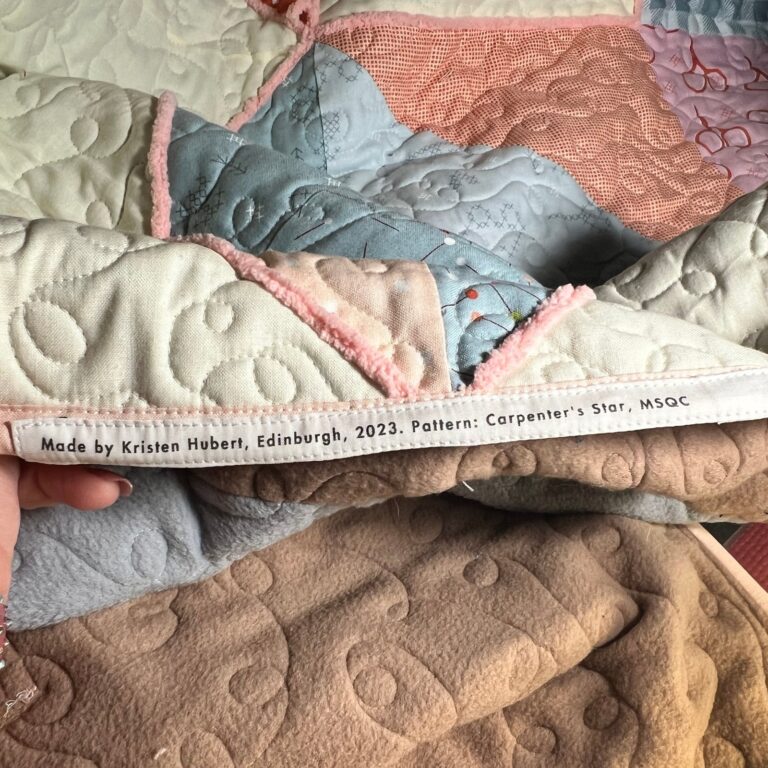 8 Ways to Label Your Quilts - And Why You Should! - Scrap Fabric Love