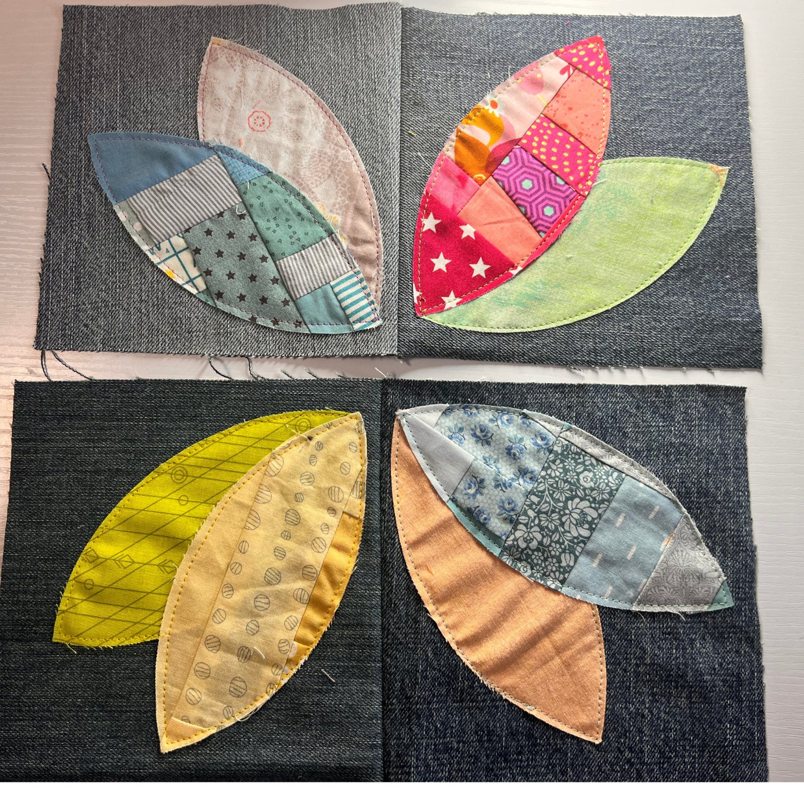 Easy Double Orange Peel Quilt Block! - Scrap Fabric Love