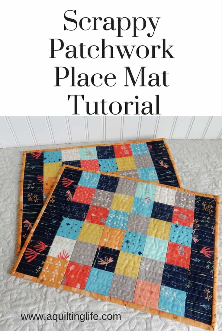 13 Quilted Placemat Patterns To Brighten Up Your Table! - Scrap Fabric Love