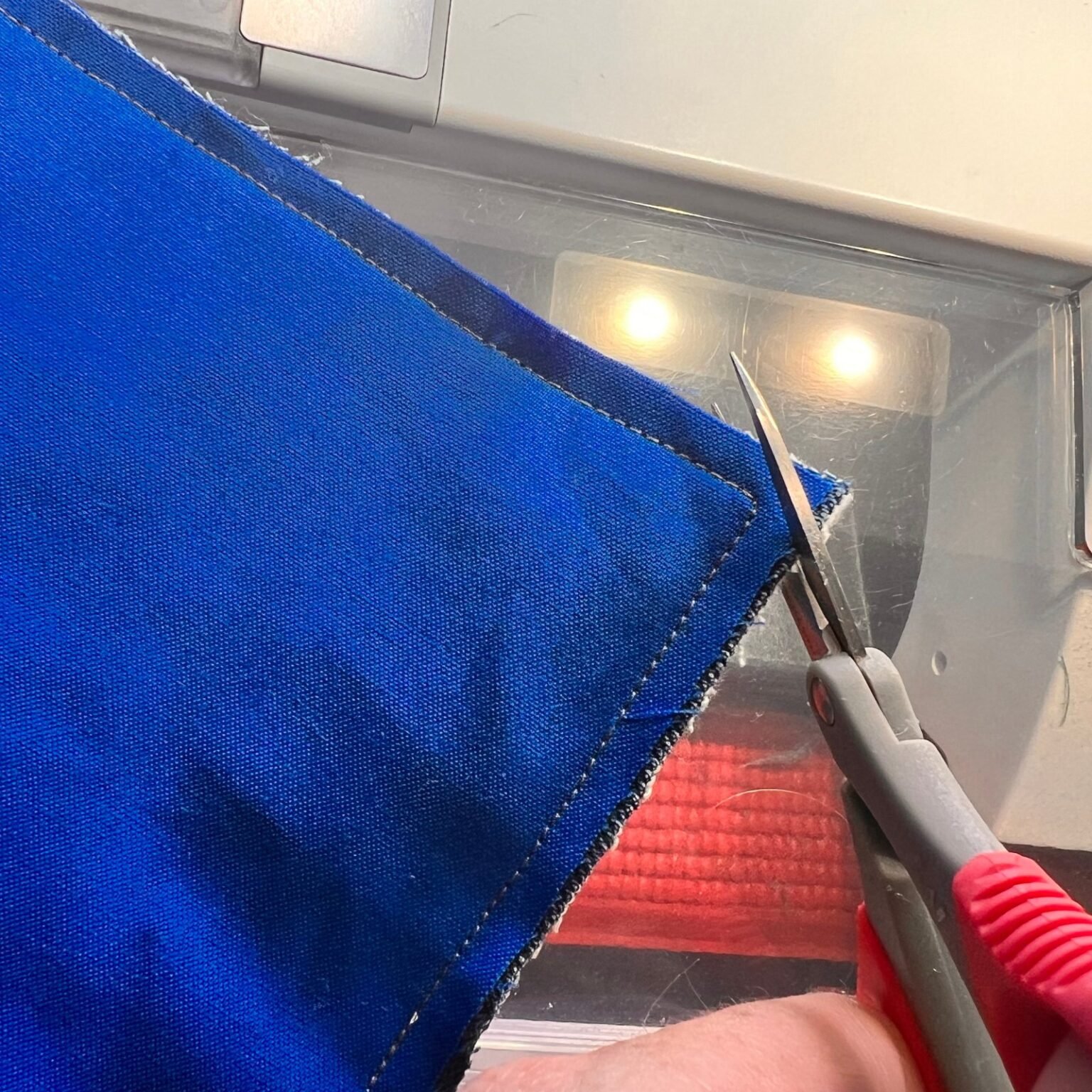 How to Make your Own Placemats from Denim Scraps - Scrap Fabric Love