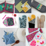 18 Simple Pot Holder Patterns For You To Sew - Scrap Fabric Love