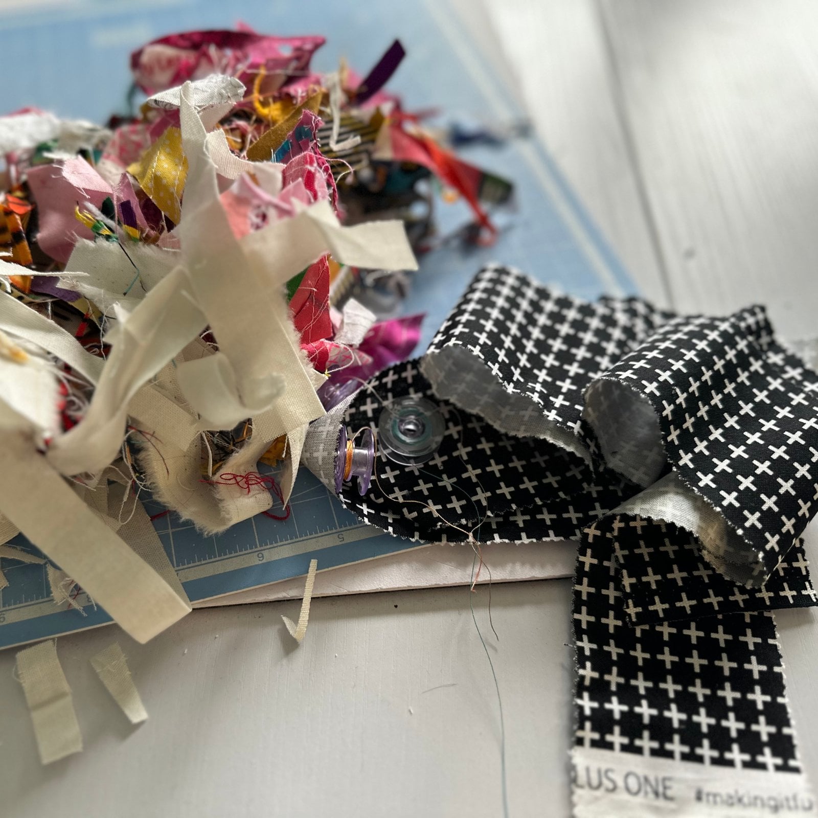 DIY Fabric Necklace from Scraps! - Scrap Fabric Love