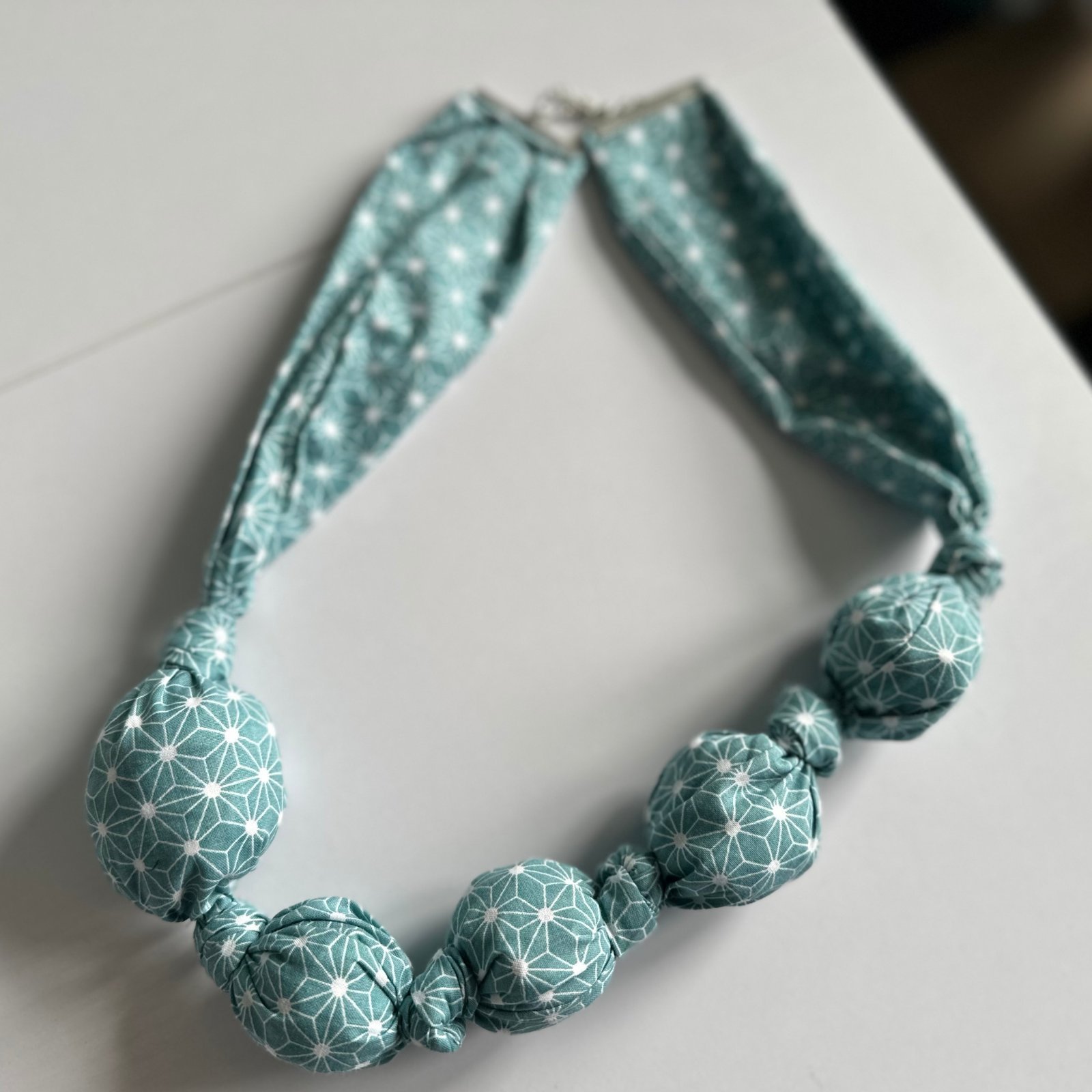 DIY Fabric Necklace from Scraps! - Scrap Fabric Love