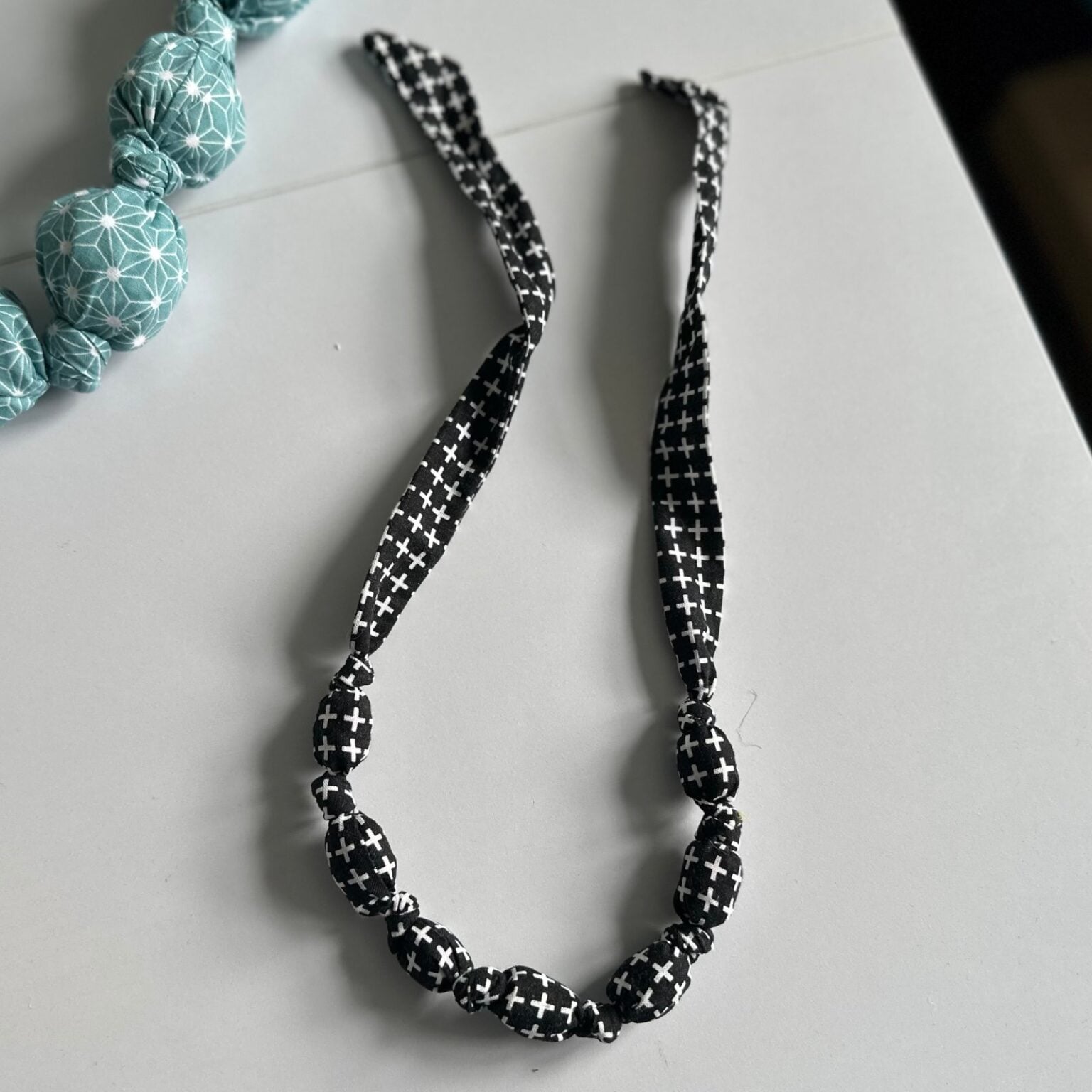 DIY Fabric Necklace from Scraps! - Scrap Fabric Love