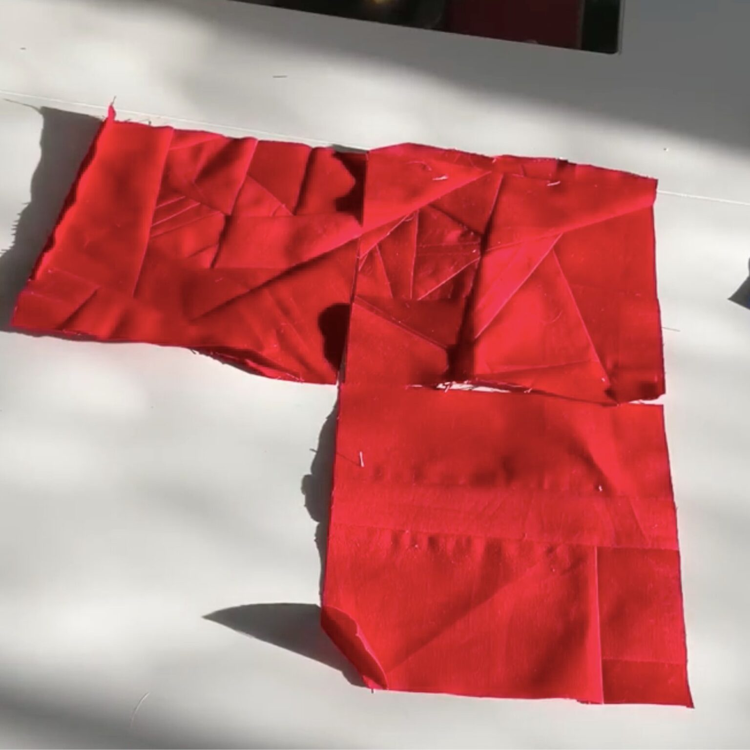 Fun Crumb Quilt Block Idea - Use your Solids! - Scrap Fabric Love