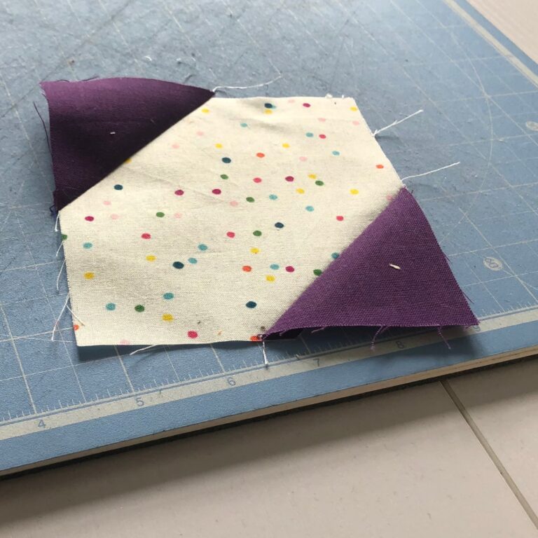 Square in a Square Variation Quilt Block (Big 20" Block!) - Scrap ...