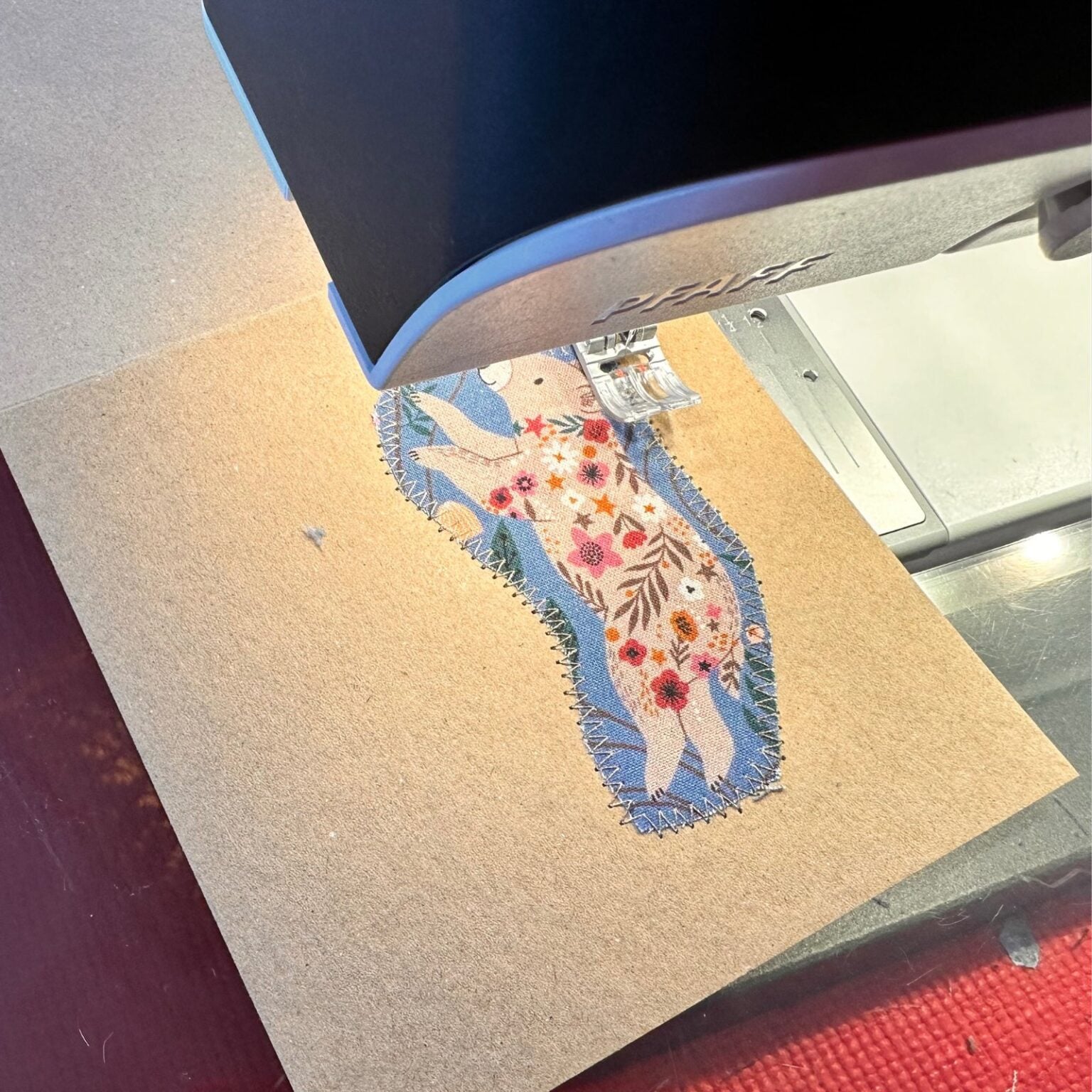 DIY Scrap Fabric Greeting Cards - Scrap Fabric Love