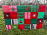 Christmas Layer Cake Quilt - Free Pattern - Scrap Fabric Love