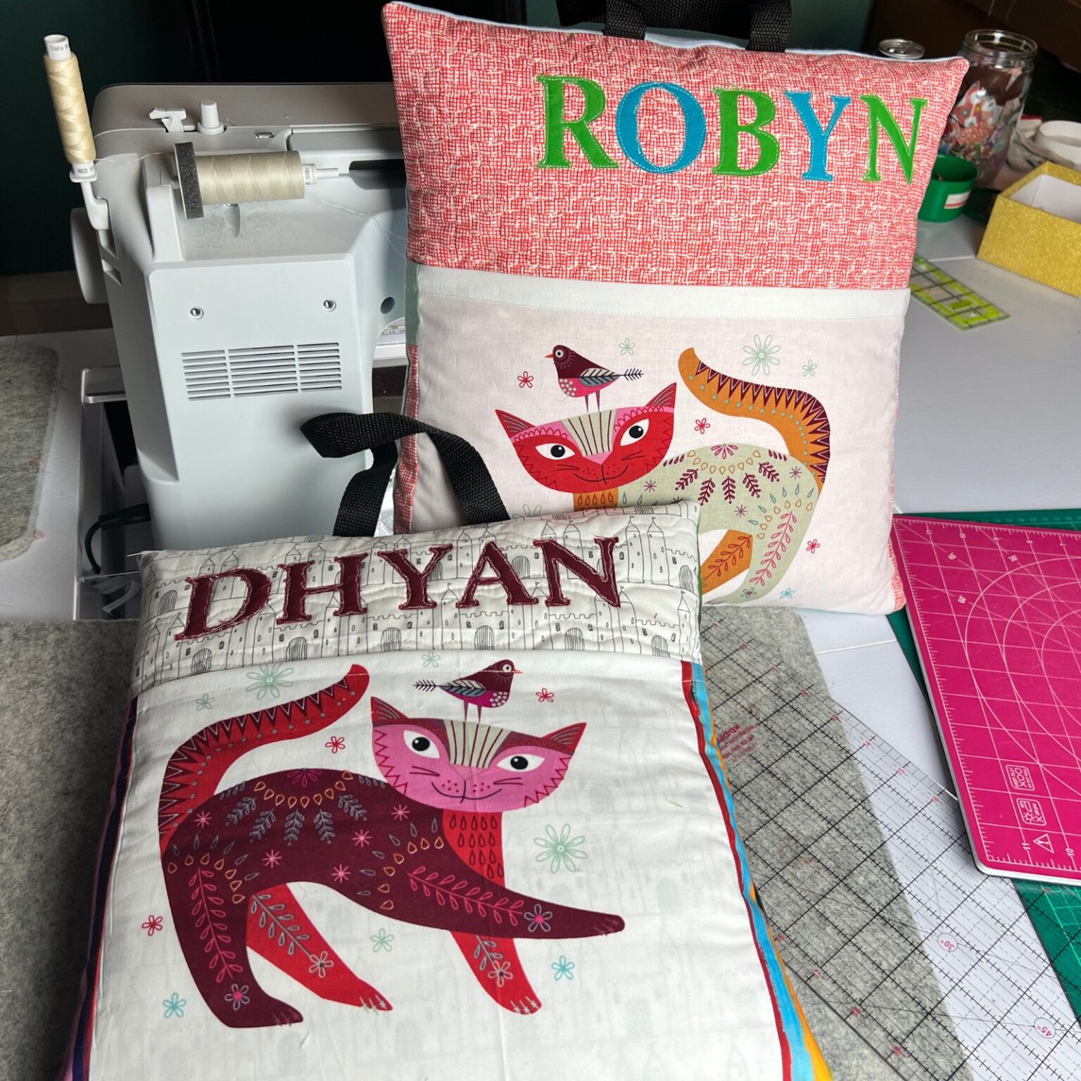 14 Ways to Add Names on Quilts - Scrap Fabric Love
